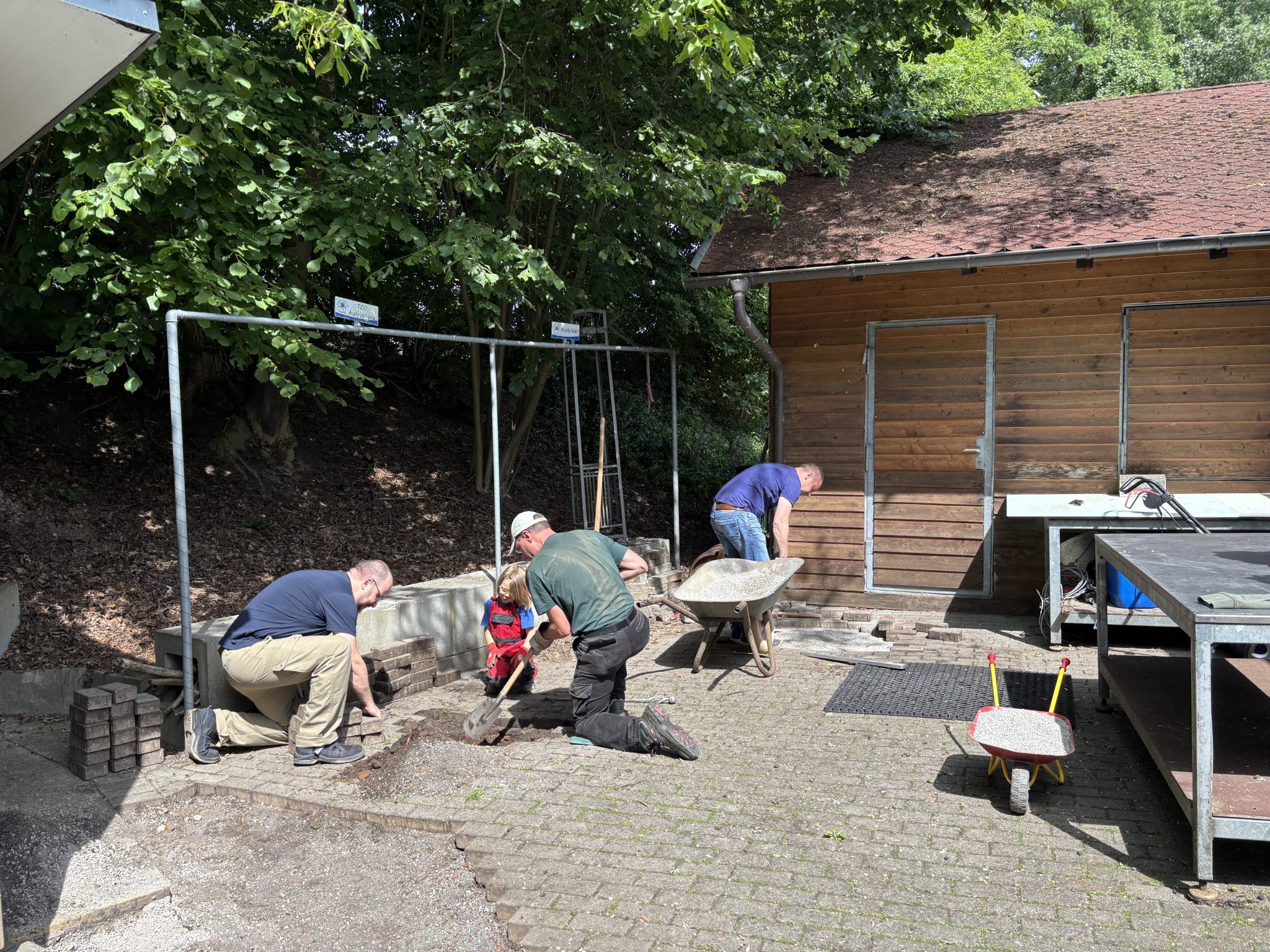 Arbeitseinsatz Mai 2025 - TCO Weinheim e.V.